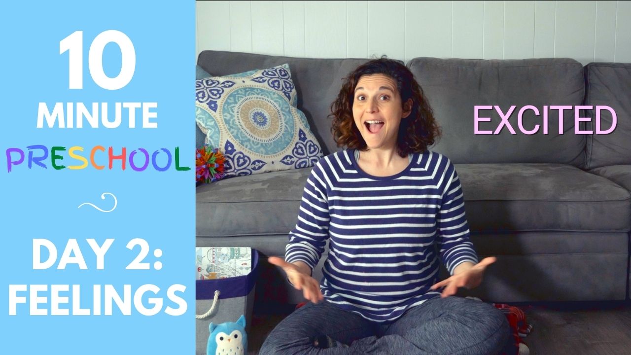 Help Kids Learn About Feelings with 10-Minute Preschool