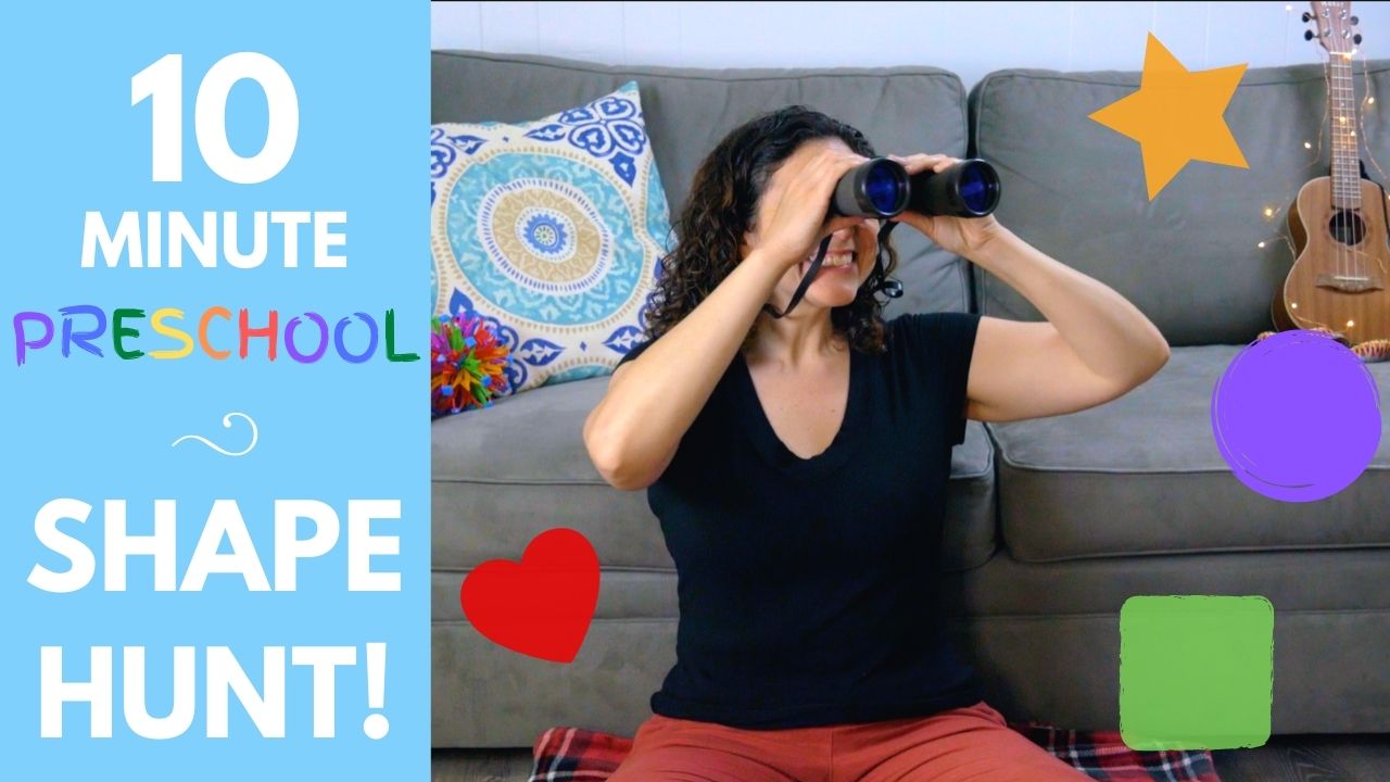 Shape Hunt! Teach Toddlers & Preschoolers to Learn Shapes!